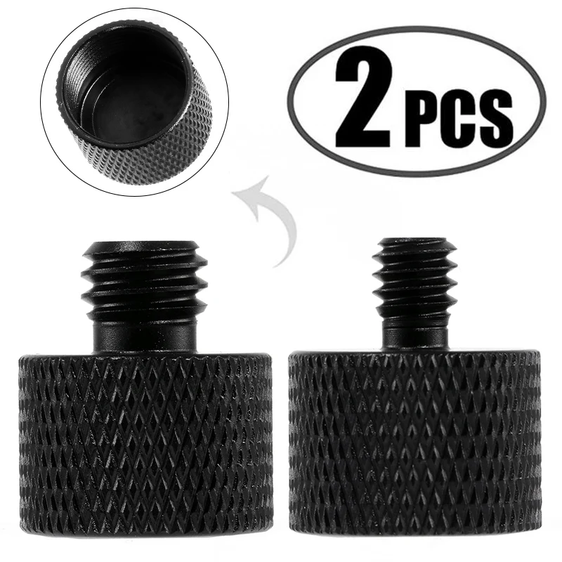 Metal Adapter 2pcs 5 8 to 1 4 5 8 to 3 8 Thread Screw Mount jpg Metal Adapter 2pcs 5 8 to 1 4 5 8 to 3 8 Thread Screw Mount jpg