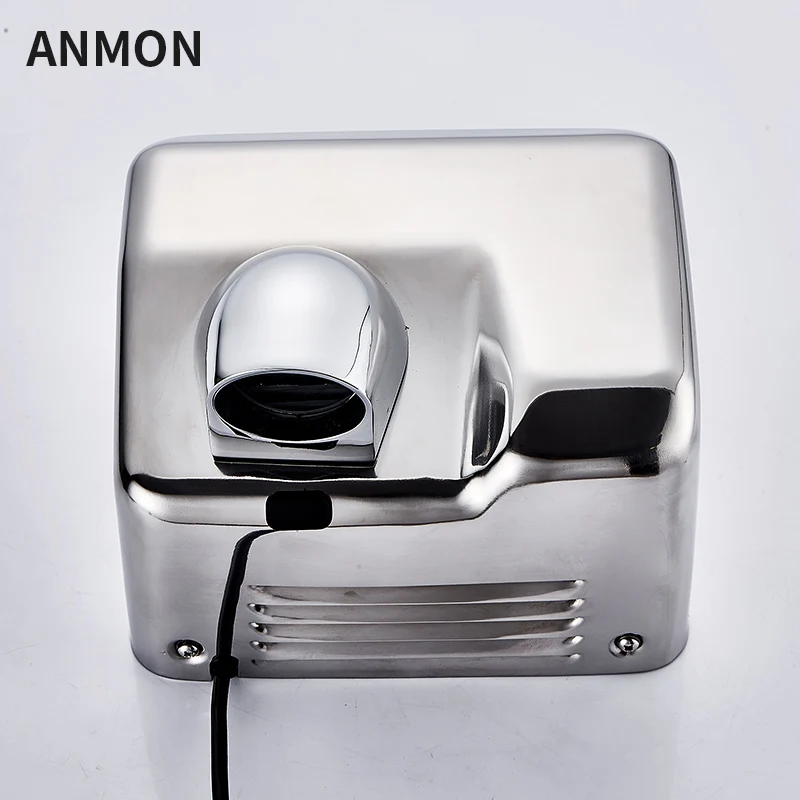 Stainless steel fully automatic smart hand dryer automatic induction ...