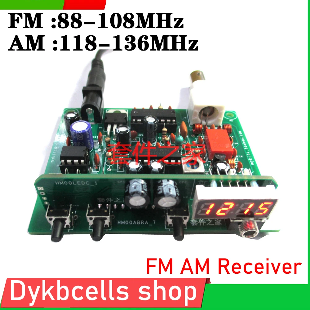 R20-FM-Radio-Kit-AM-118-136MHZ-FM-88-108MHz-Aviation-Band-PLL-Receiver ...