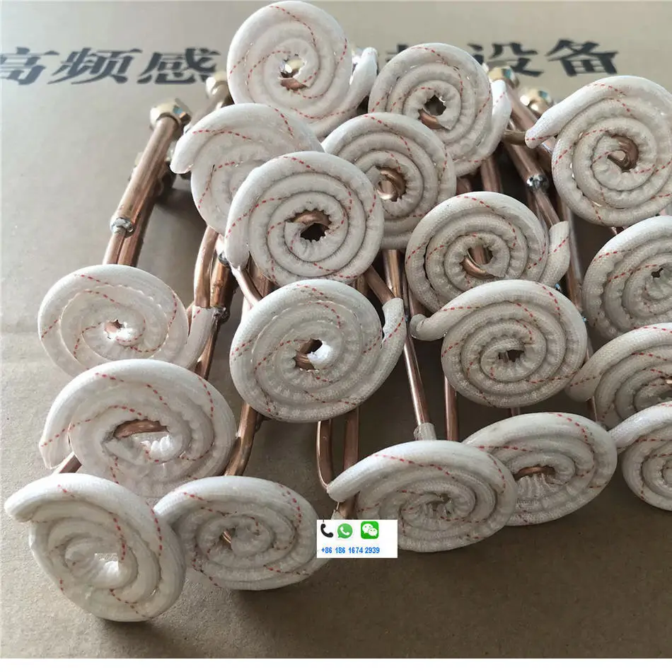 Induction-heating-coil-heating-copper-rings-for-saw-blade-welding ...
