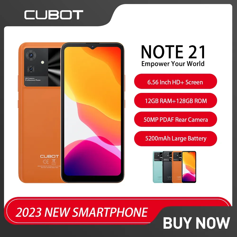 Cubot-Note-21-Smartphone-Android-13-Phones-6-56-Inch-HD-Refresh-Rate ...