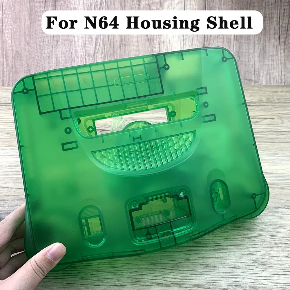 Dropshipping-Replacement-Plastic-Shell-For-N64-Console-Translucent-Case ...