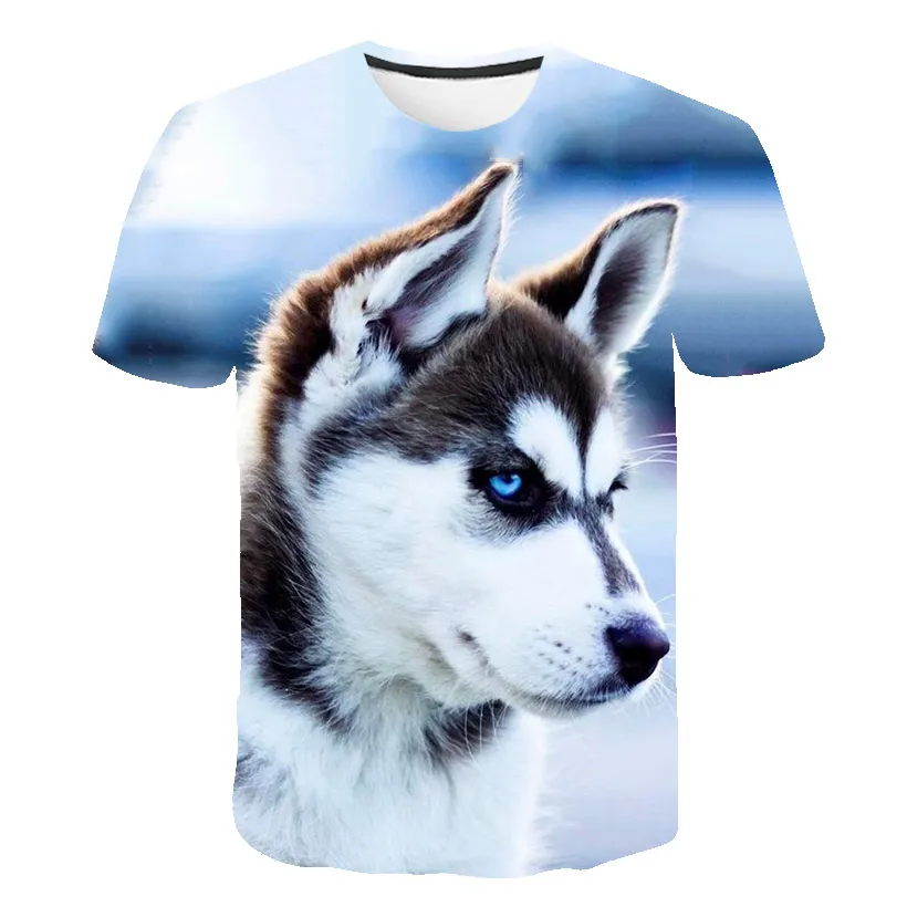 Husky Graphics 3D Harajuku Printed New Street Fashion Original Cool ...