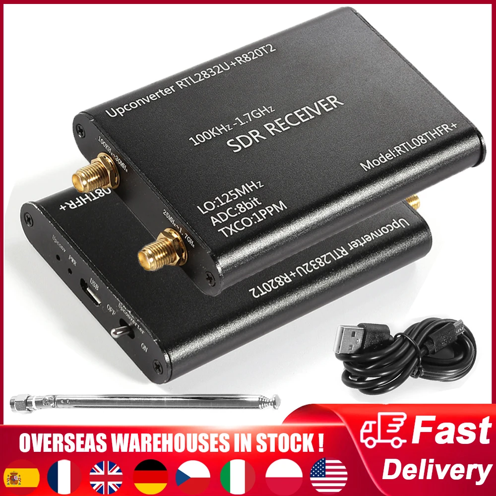 RTL-SDR-Receiver-RTL2832U-R820T2-Full-wave-Band-Software-Defined-Radio ...