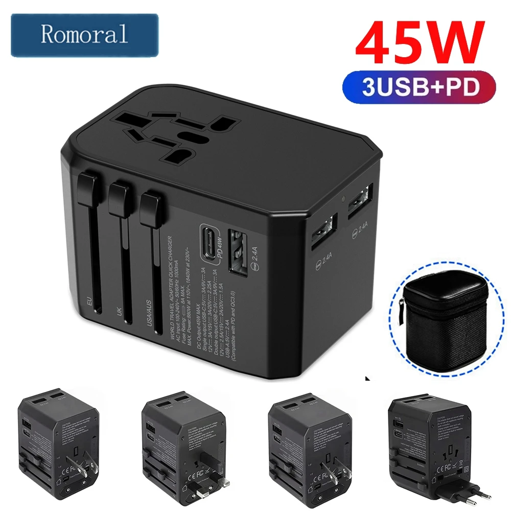 Universal-Travel-Adapter-2000W-Worldwide-Conversion-Power-Charger-With ...
