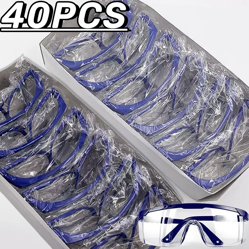 40pcs-Anti-Splash-Eye-Work-Safety-Goggles-Windproof-Dustproof ...