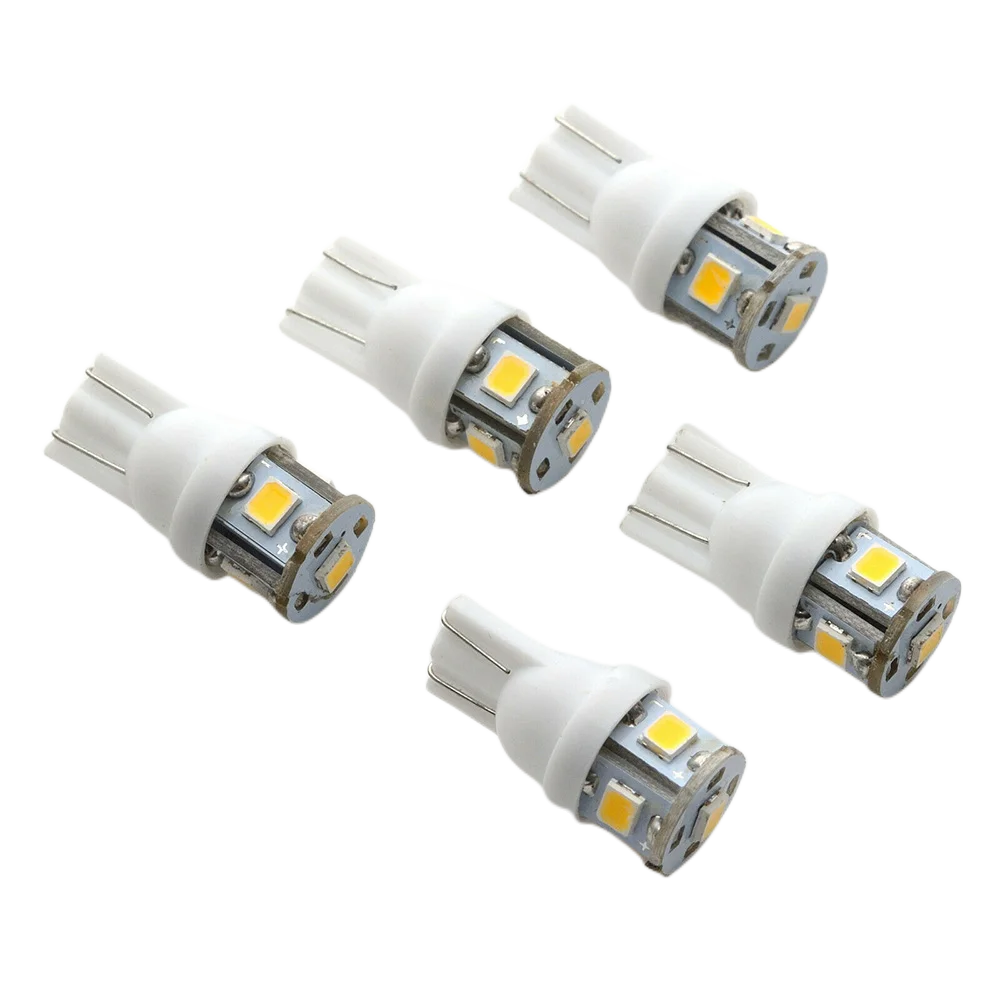 Tecolampe-5-New-AC8V-LED-Wedge-Lamps-Replace-8v300mA-Incandescent-Bulbs ...