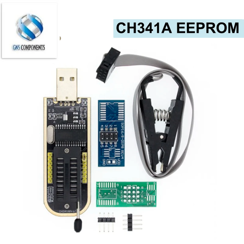 Ch341a-Eeprom-Flash-Bios-Usb-Programmeur-Module-24-25-Series-Soic8-Sop8 ...