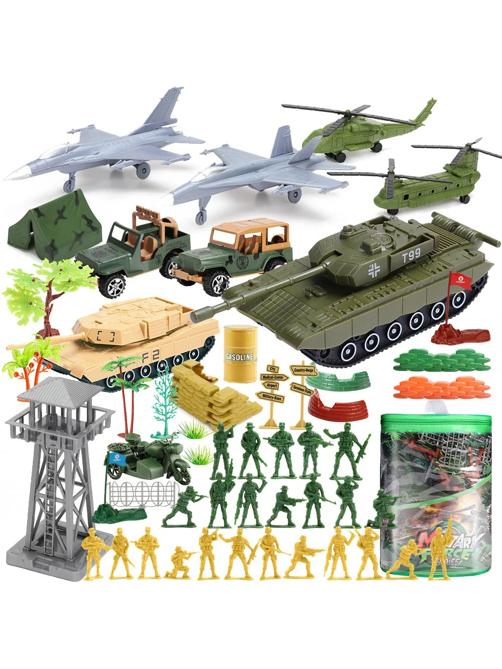 ViiKONDO-juguete-militar-para-hombres-del-ej-rcito-juego-verde-vs ...