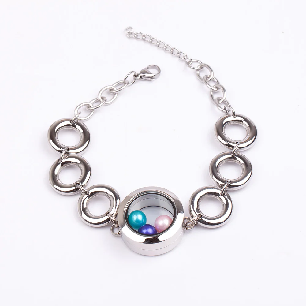 316L-Stainless-Steel-Living-Memory-Locket-Bangel-Bracelets-For-Women ...