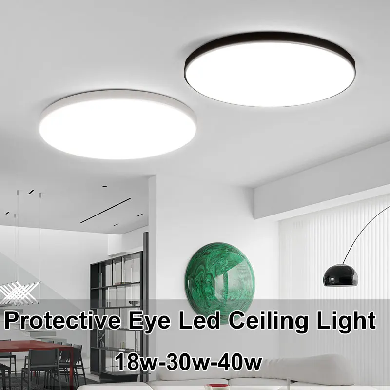 Dimmable-Modern-LED-Ceiling-Lamps-Ceiling-Light-18W-30W-220V-Round ...