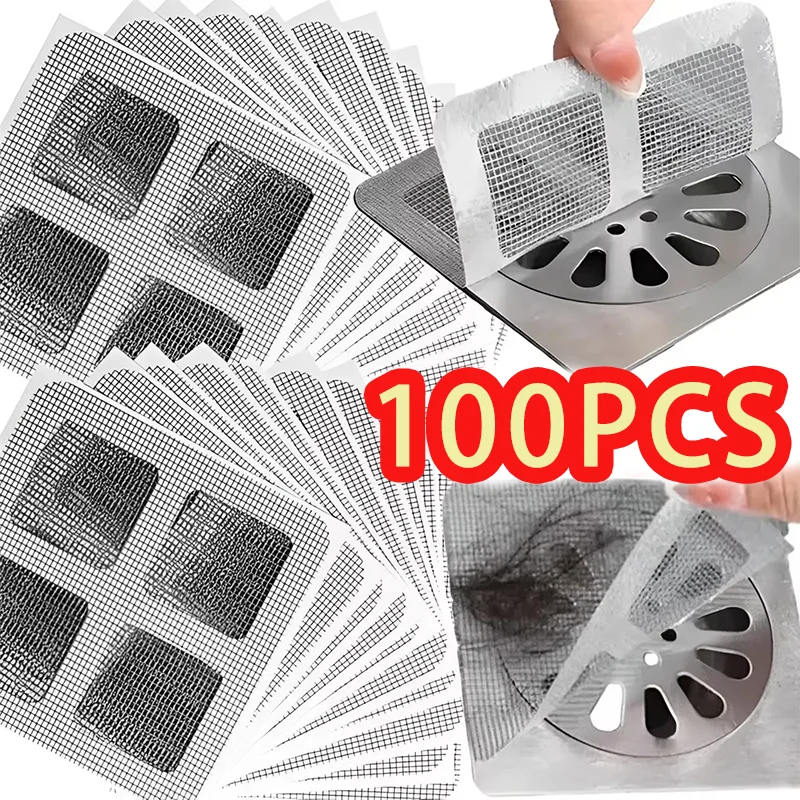 Sewer-Maintenance-Sticker-Disposable-Hair-Drain-Stickers-for-Shower ...