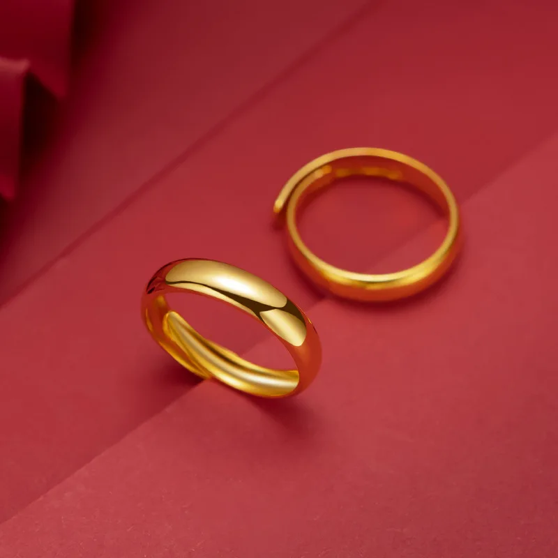 24K-Real-Gold-999-Light-Noodles-Ring-for-Men-and-Women-Plain-Noodles ...