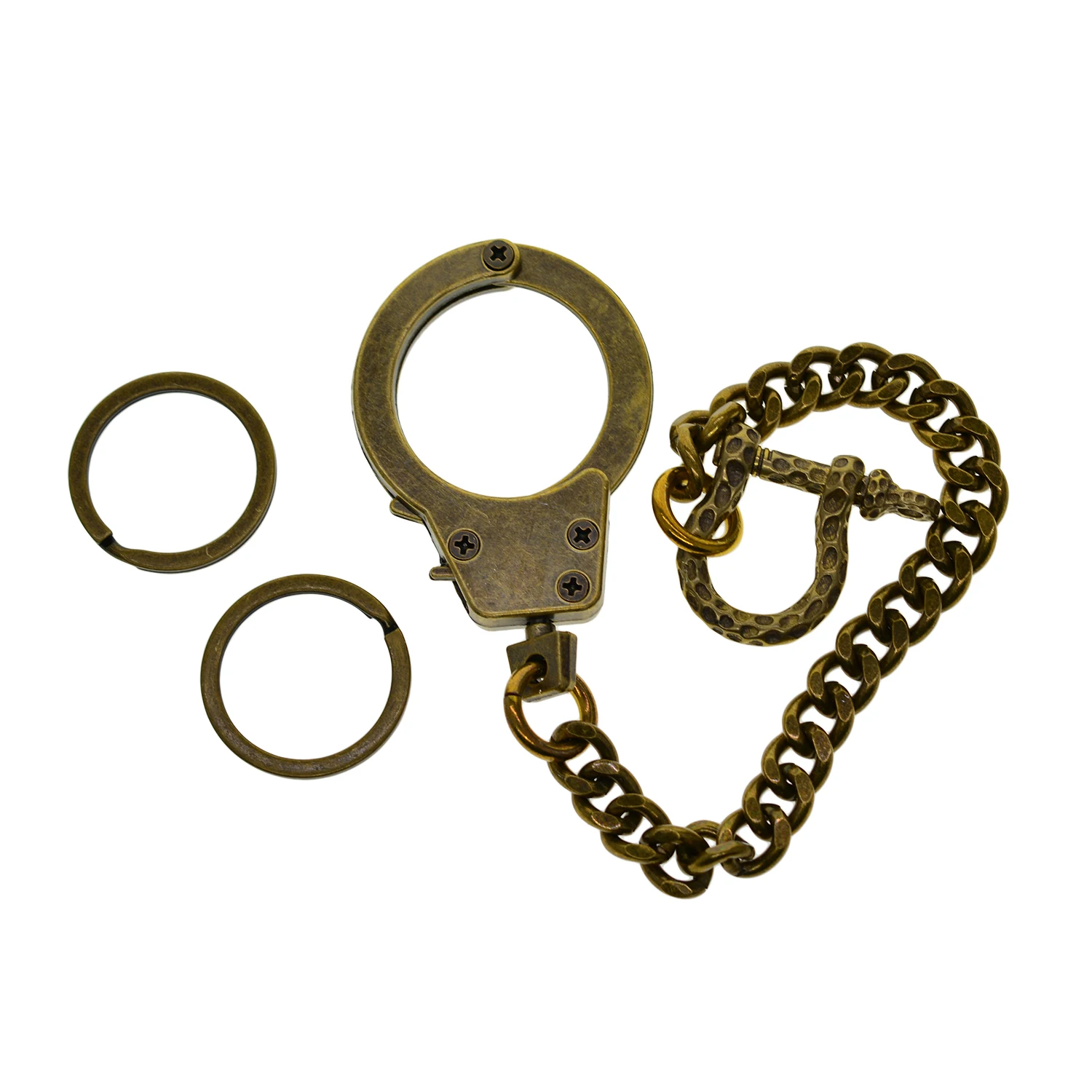 MINI small finger cuff handcuff Japanese shackle wallet keychains ...