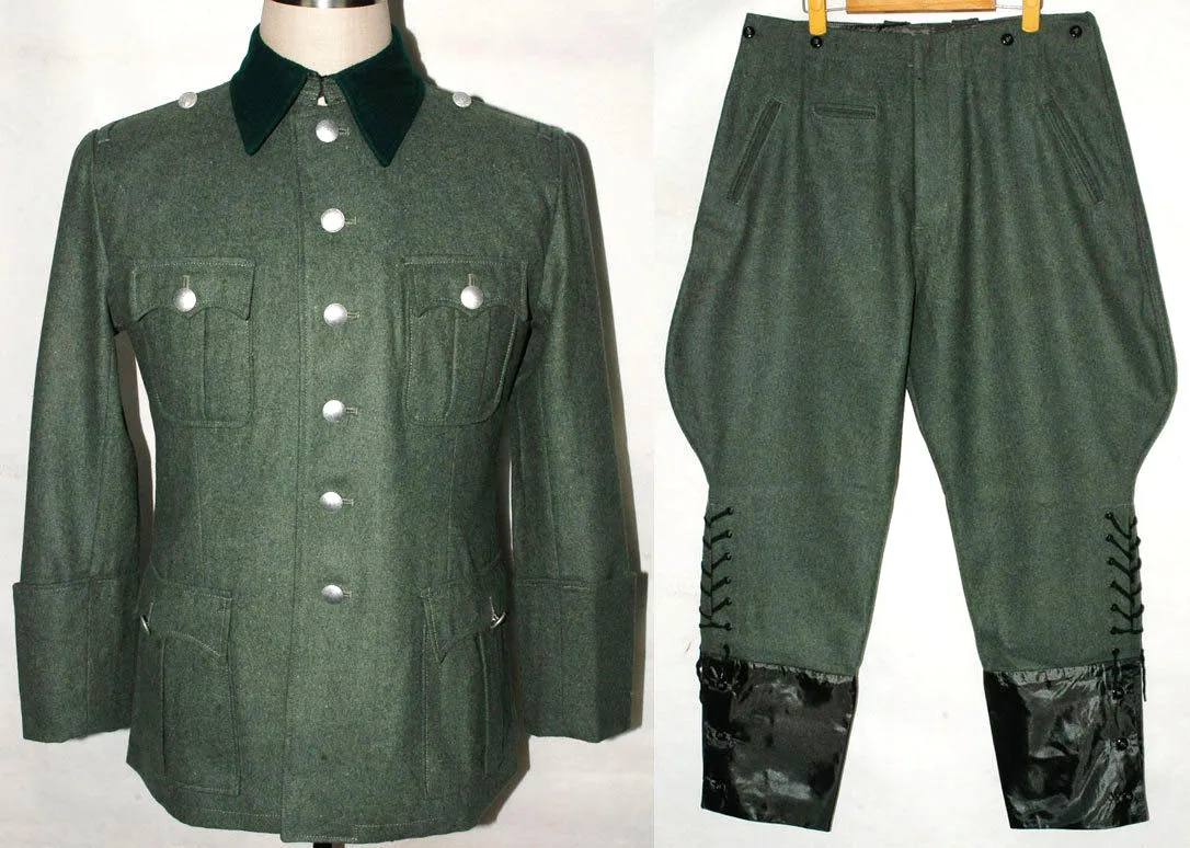 Mlitary-Reenactments-Replica-German-M36-Officer-Wool-Field-Uniform ...