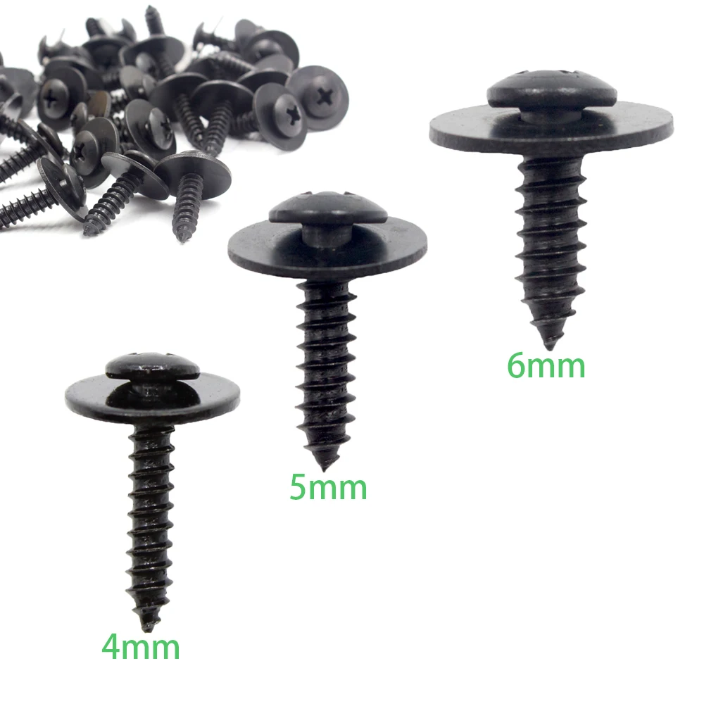 Fender-Retainer-Clips-Fits-4mm-5mm-6mm-Cross-Self-Tapping-Phillips ...