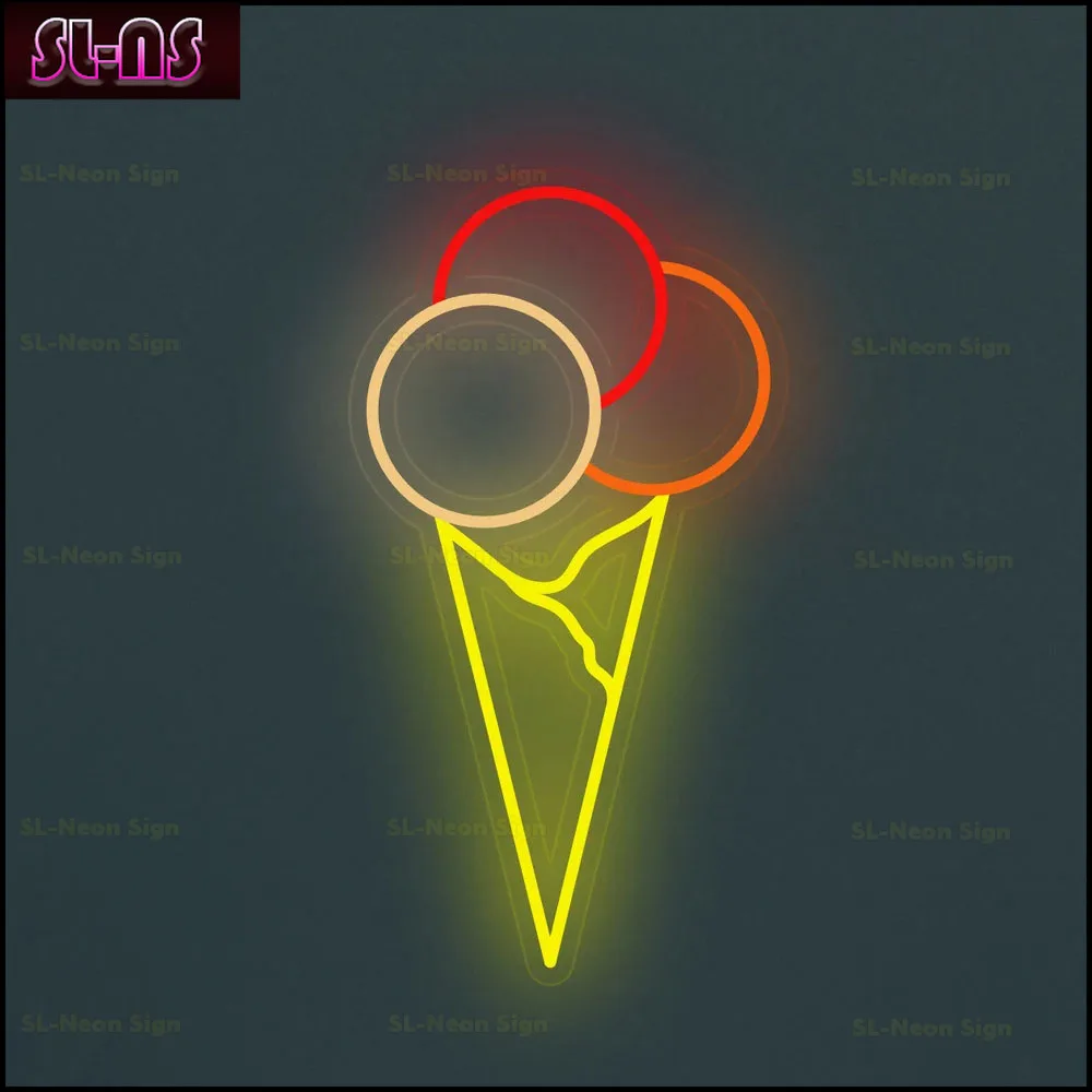Ice-Cream-Neon-Sign-Sweet-Neon-Light-Three-Ice-Cream-Balls-Led-Light ...
