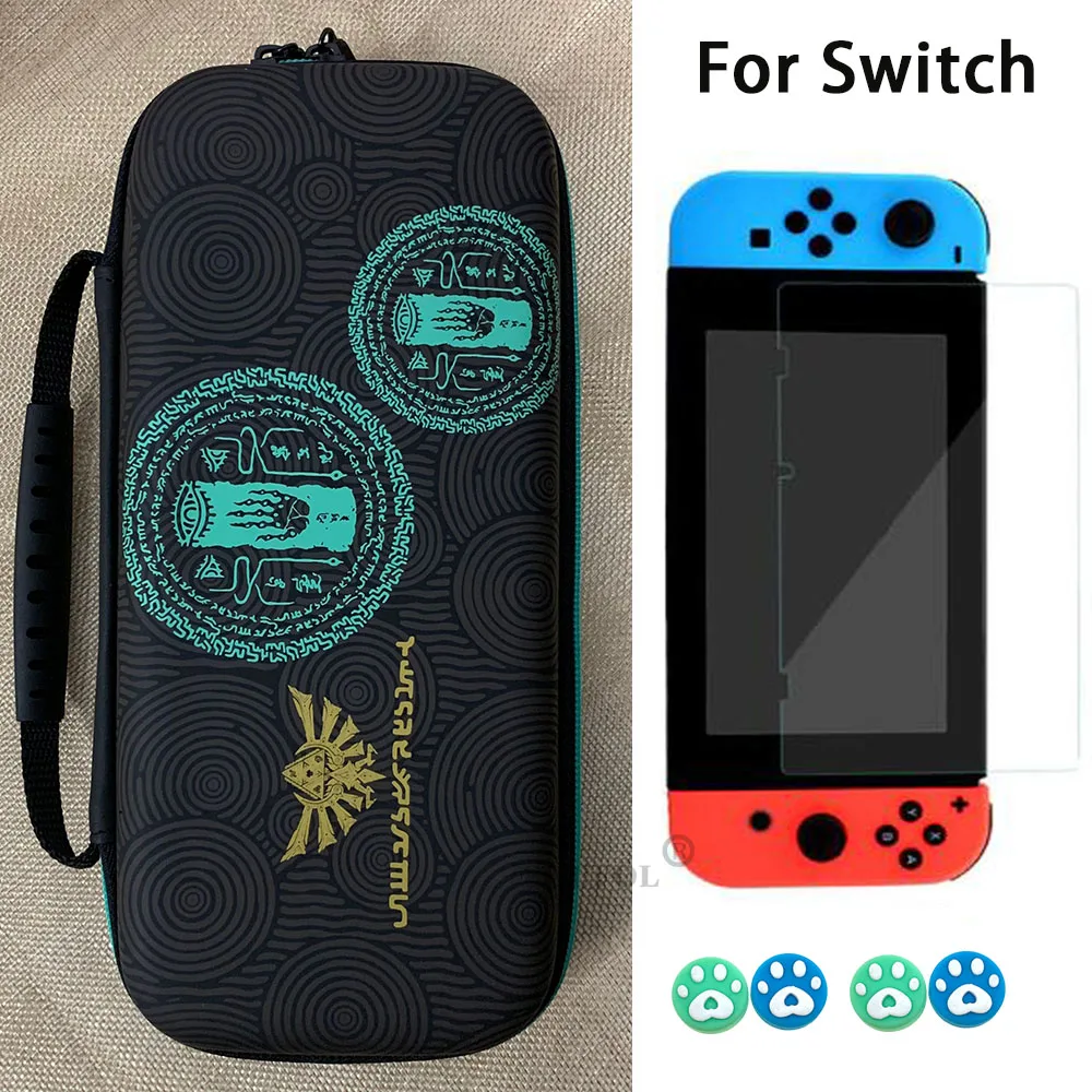 Switch OLED Pack A - Sac de rangement de dessin animé pour console ...