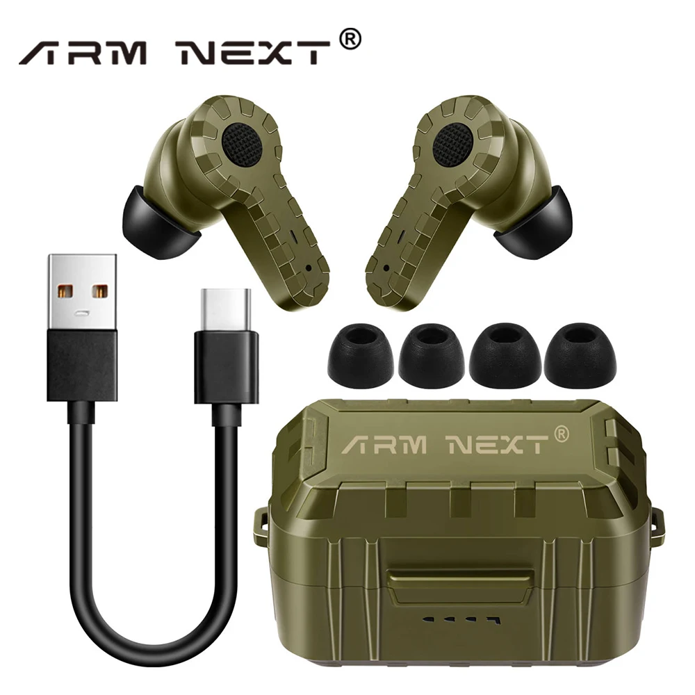 ARM NEXT NRR27dB Earplugs Electronic Hearing protection Shooting Earmuff Ear protect Noise ...