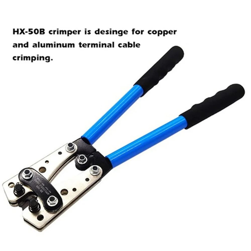 Cable-Crimping-Plier-Hx-50b-6-50mm-Portable-Wire-Crimper-Terminal ...