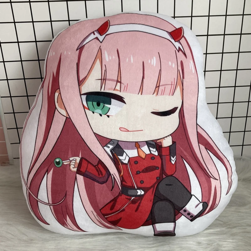 Cosplay Darling Pillow | Plush Zero Two Cushion | Plushie Cushion ...