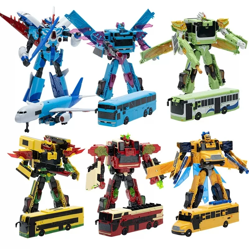 City-Guard-School-Bus-Transforming-Robot-Toys-Action-Figures-Airliner ...