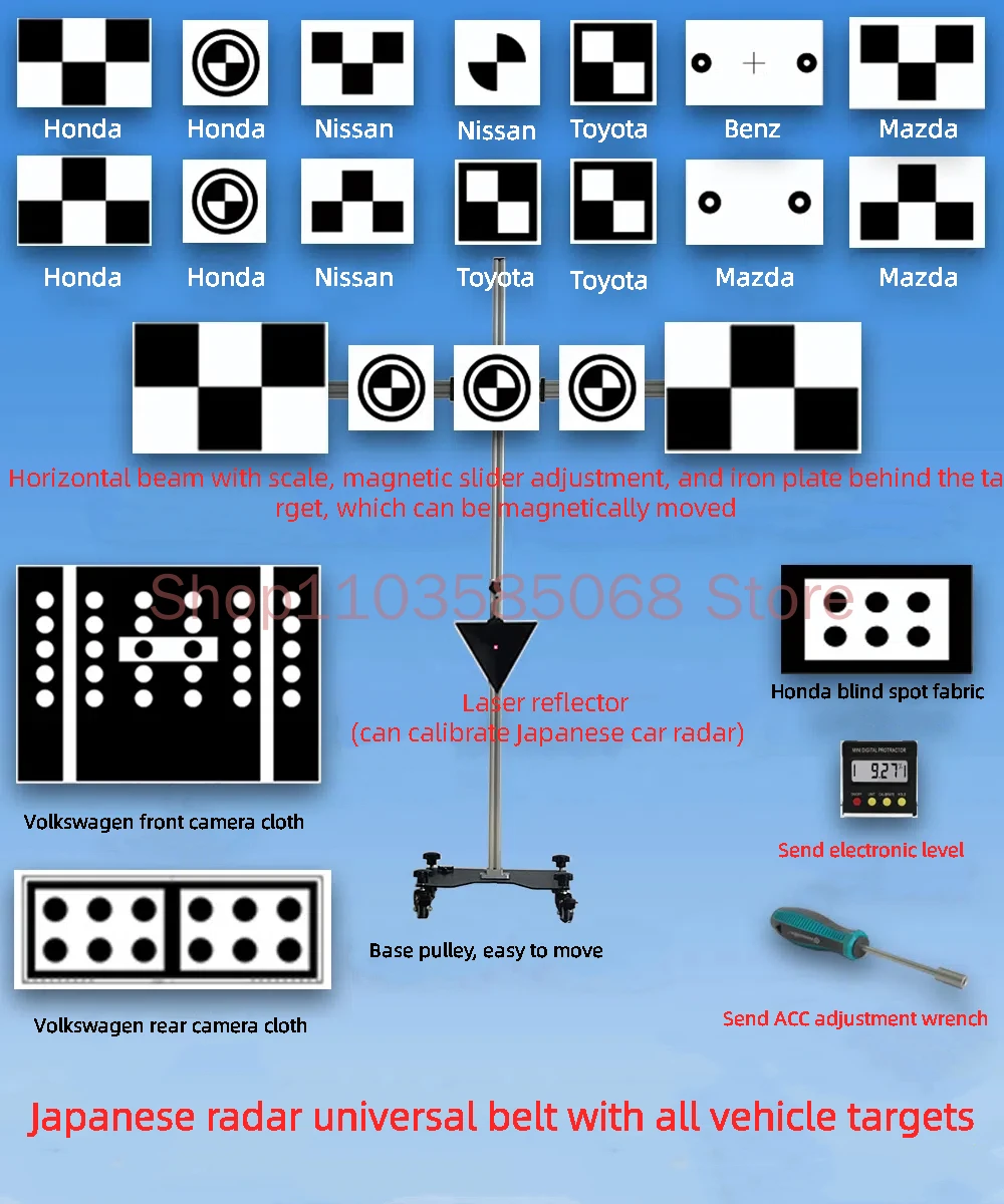 Car-Acc-Calibration-Radar-Corner-Reflector-ADAS-Calibration-Tool ...