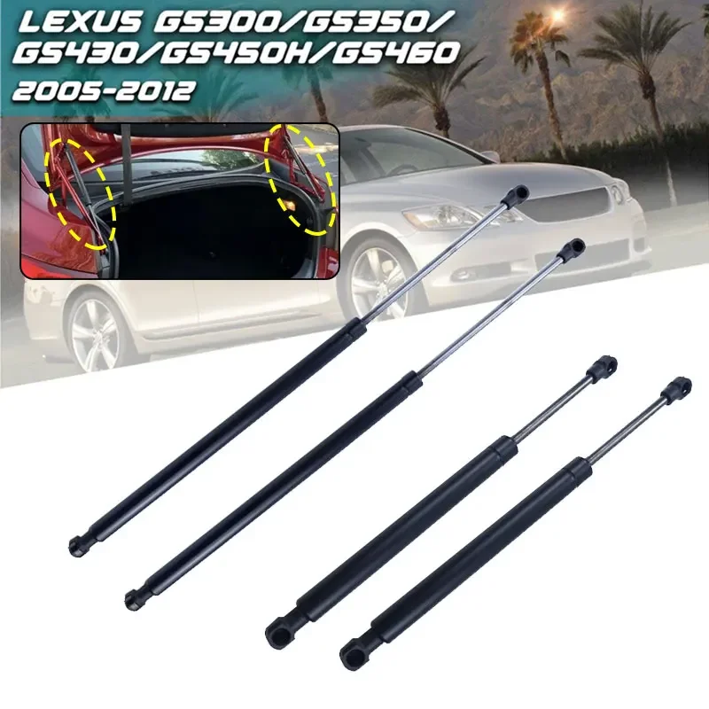Front-Engine-Hood-Rear-Trunk-Tailgate-Lift-Supports-Gas-Spring-Struts ...