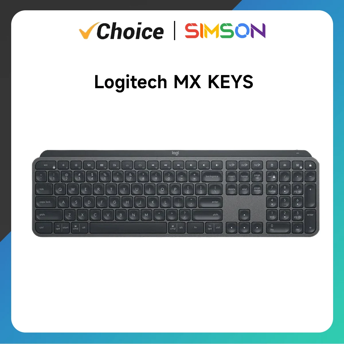 Logitech-MX-Keys-Teclado-sem-fio-Bluetooth-Escrit-rio-104-teclas ...