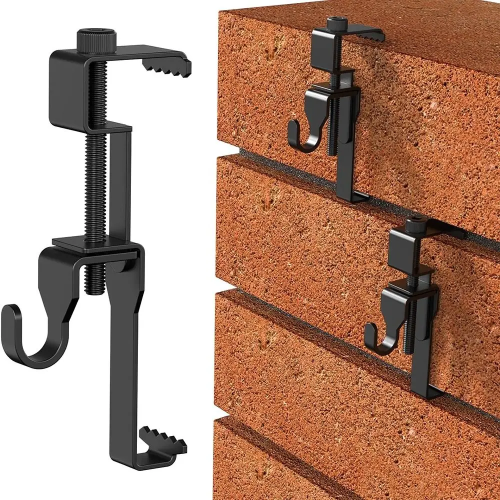 Stainless Steel Brick Hook Clips Accessories No Drill Adjustable Brick ...