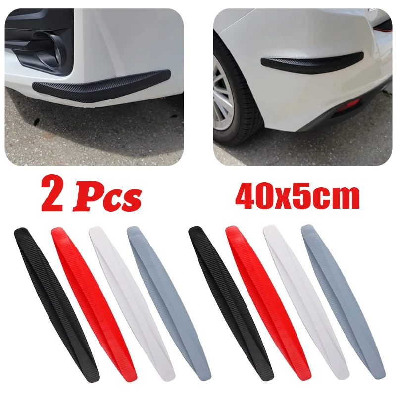 2Pcs-Car-Bumper-Protector-Strip-Anti-collision-Protection-Strips ...
