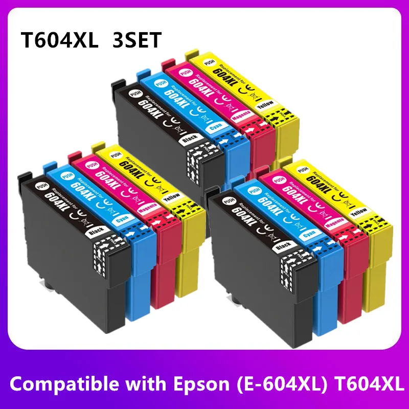 T604xl 604 T604 604xl Cartridge Multi-combination For Epson Xp-2200 ...