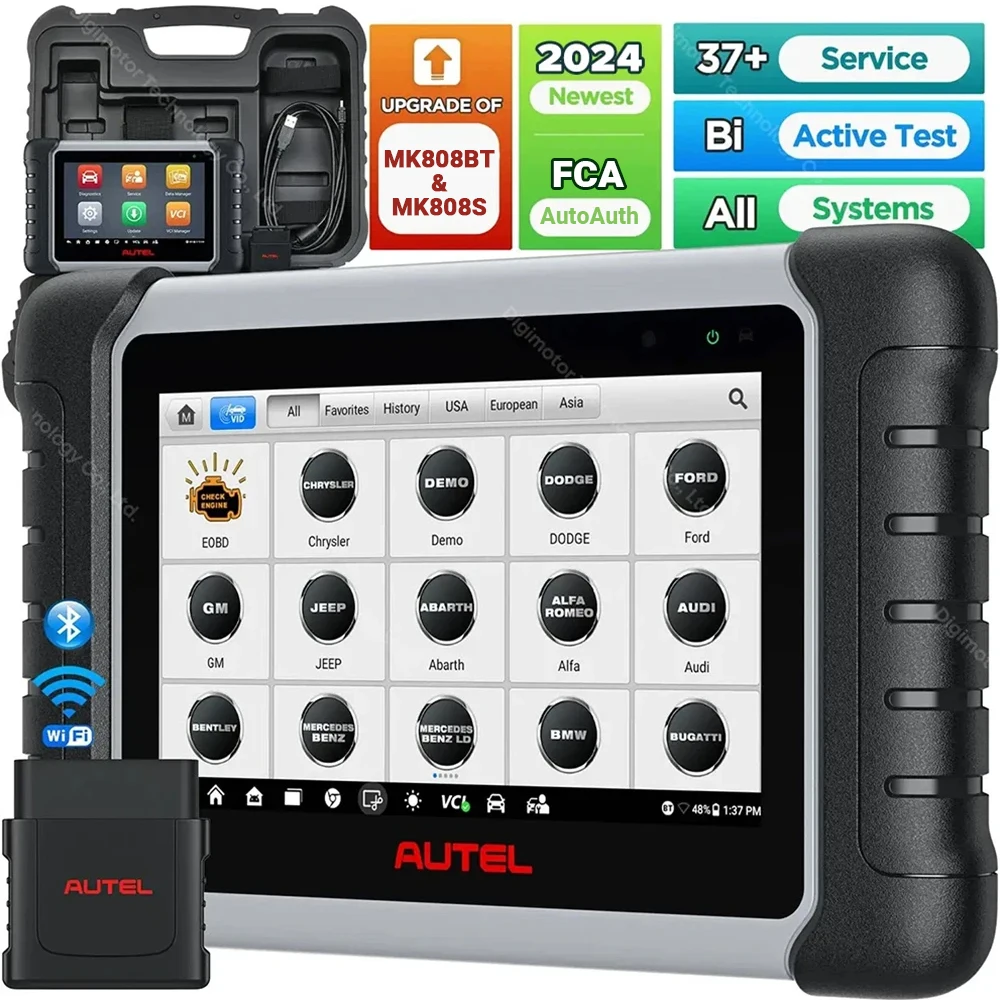 Autel-MaxiCOM-MK808BT-Pro-OBD2-Scanner-2024-Newest-Car-Diagnostic-Tool ...