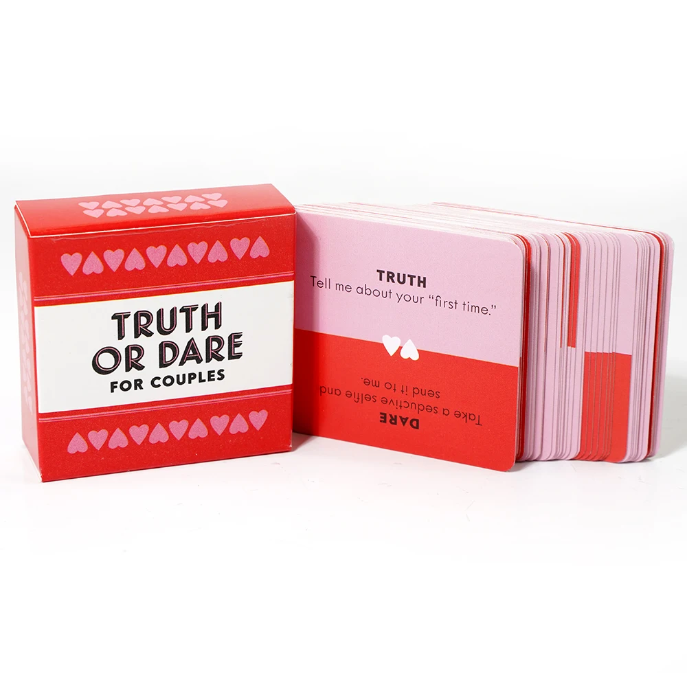 Generic Truth Or Dare For Couples Card Game Drunk Couples Drinking ...