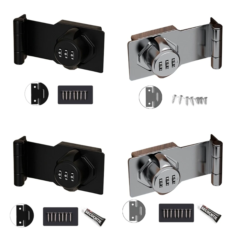 Cabinet-Combination-Locks-Keyless-Drawer-Lock-Zinc-Alloy-Lock-for ...