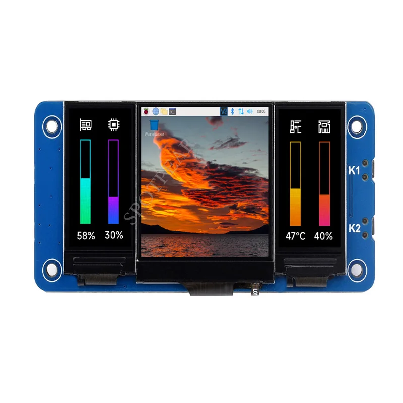 Raspberry-Pi-1-3inch-IPS-LCD-Main-Screen-Dual-0-96inch-IPS-LCD ...