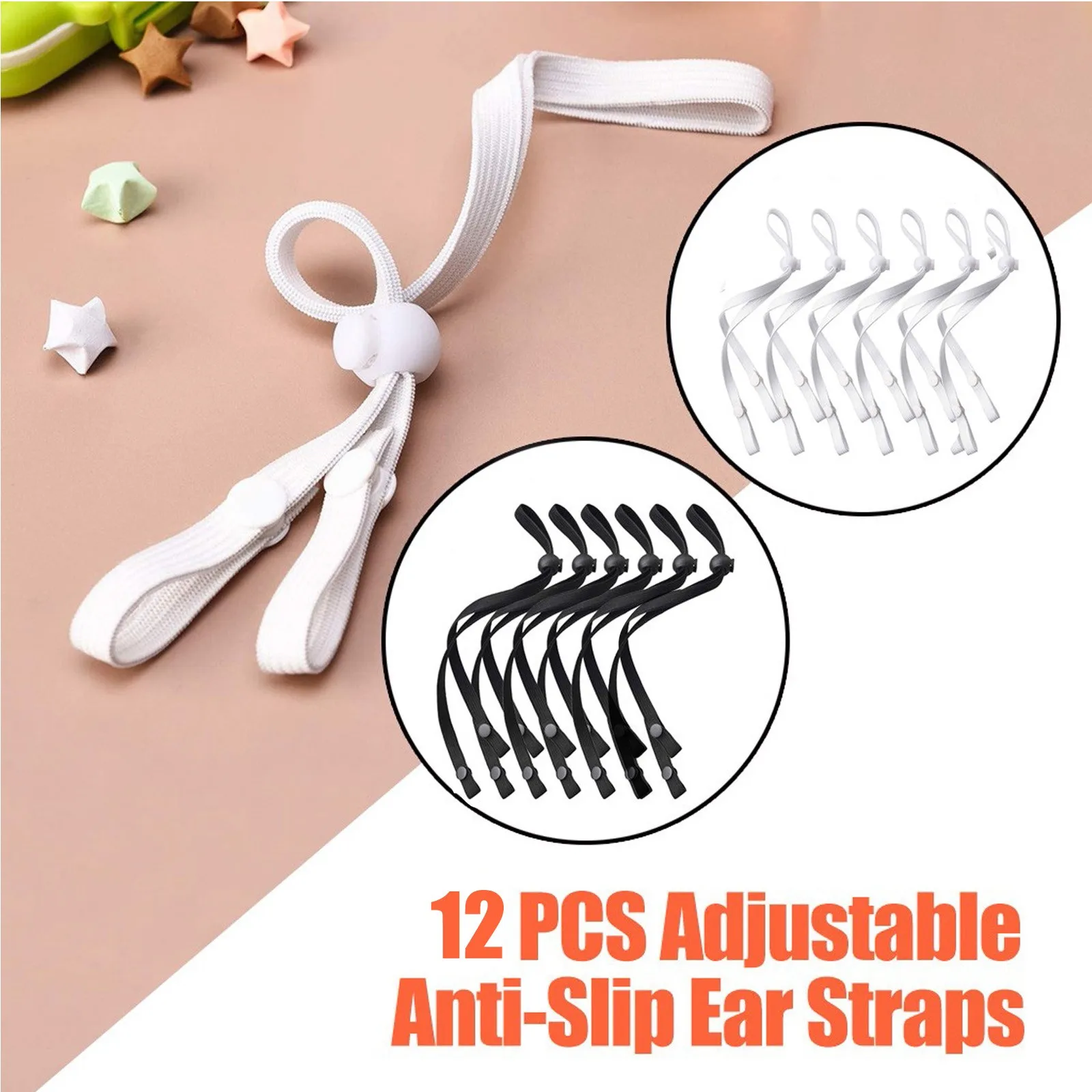 Correas ajustables para las orejas, cintas de extensión antideslizantes ...
