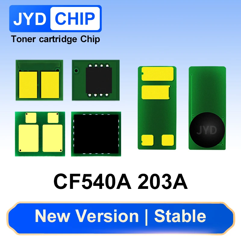 CF540a 203 Chip 541 For HP Color LaserJet Pro M254dn M280nw M281fdn ...