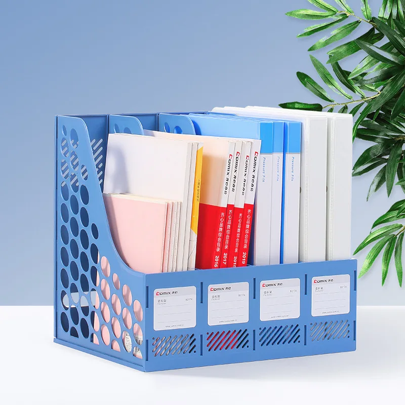Document-Organizer-Box-Desk-Office-Supplies-File-Holder-Storage-Book ...