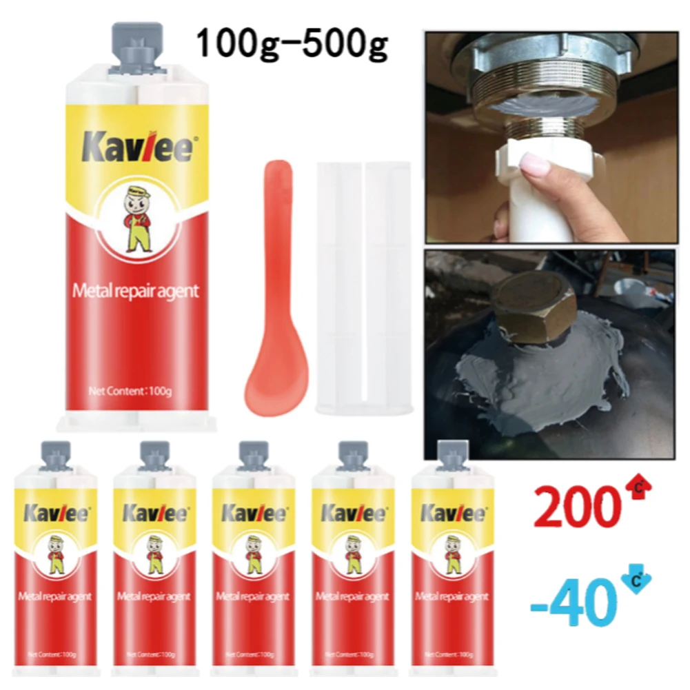 100-500G-AB-Glue-Repair-Agent-Stainless-Steel-Copper-Aluminum-Leakage ...
