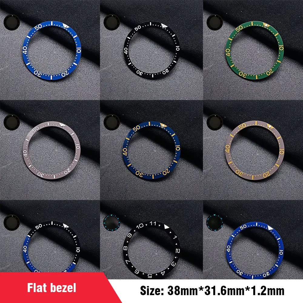 Flat-Ceramic-Bezel-Insert-38mm-31-6mm-Watch-Inner-shadow-circle-of-the ...