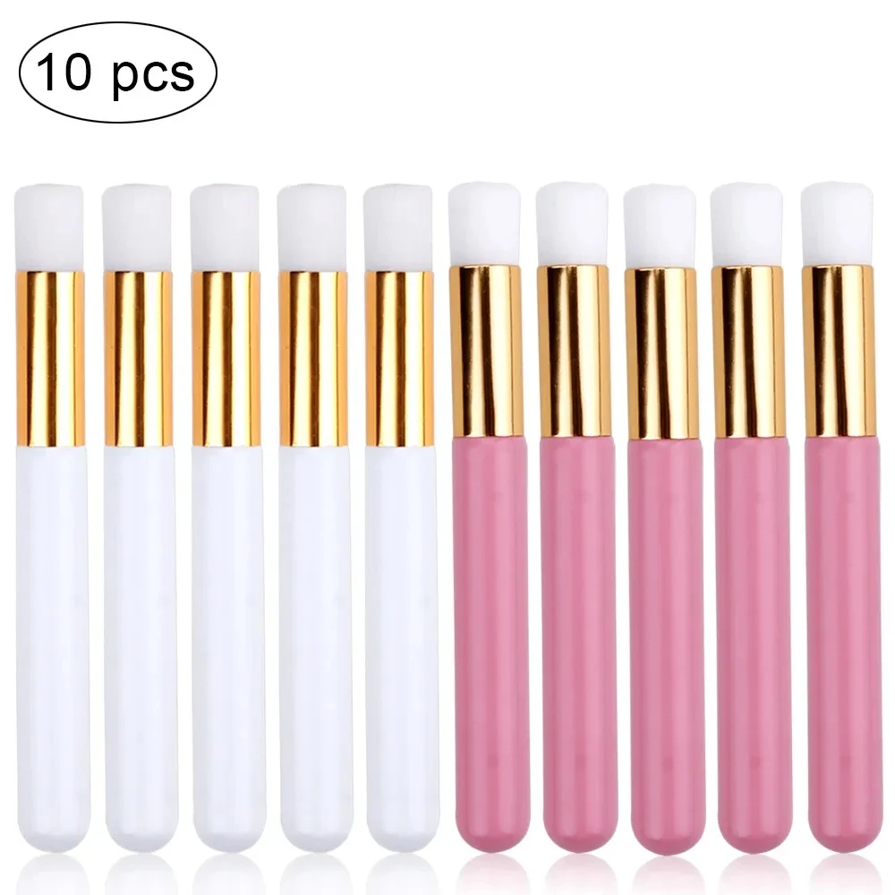10pcs Eyelash Cleaning Brush Lash Shampoo Brush for Eyelash Extensions ...