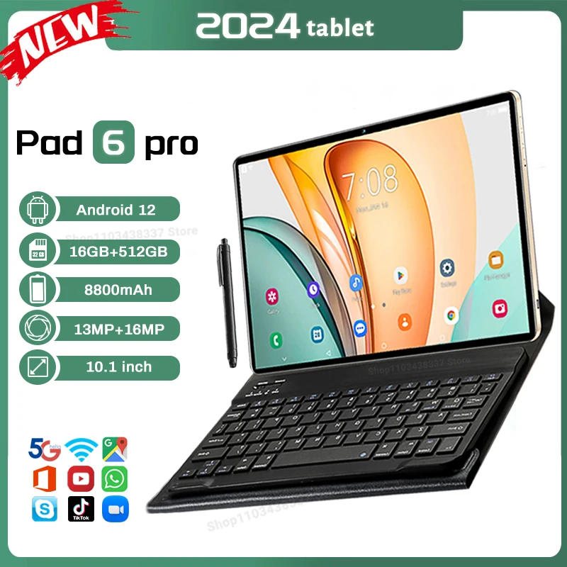 Pad-6-Pro-Tablet-Android-5G-Dual-Sim-Card-WiFi-Tablets-Originais-16 ...