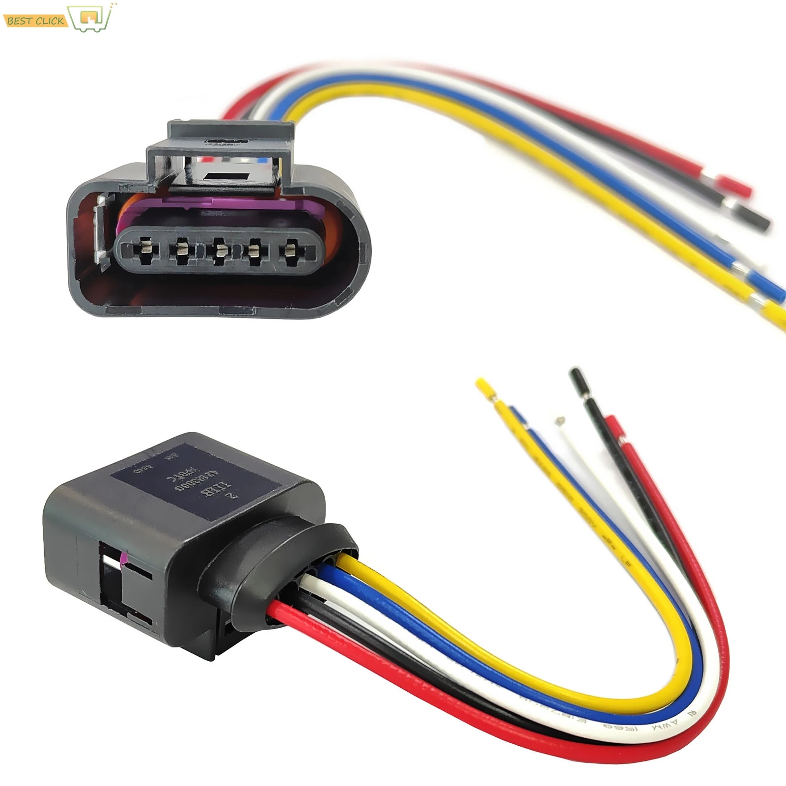2x5PIN para VW Eos Golf Jetta Passat Scirocco MAF medidor de flujo de ...