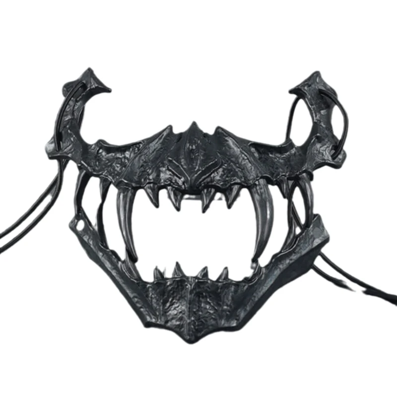 Half Skull Mask Drawing