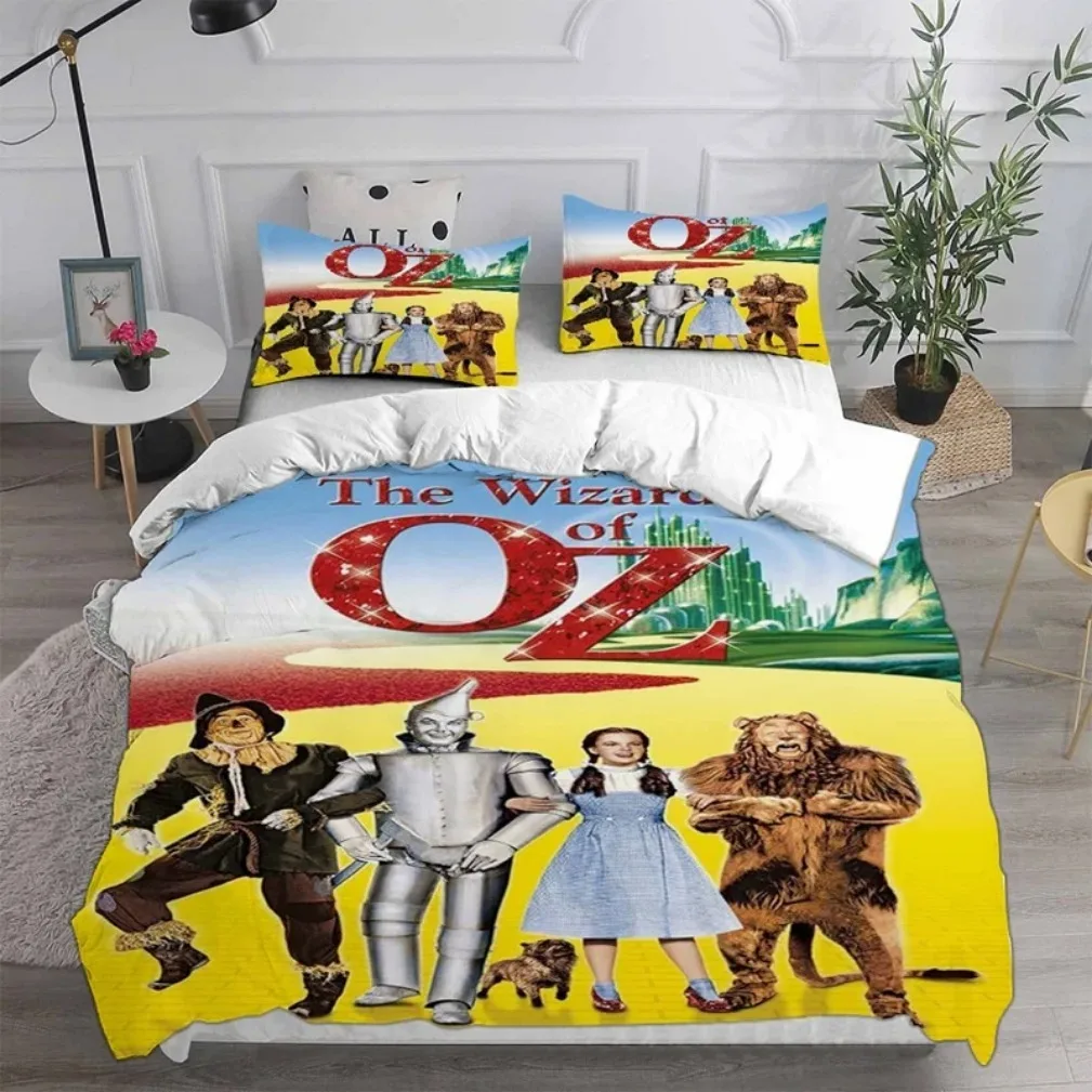 The-Wizard-of-Oz-Bedding-Sets-Anime-Quilt-Bed-Cover-Duvet-Cover-Pillow ...