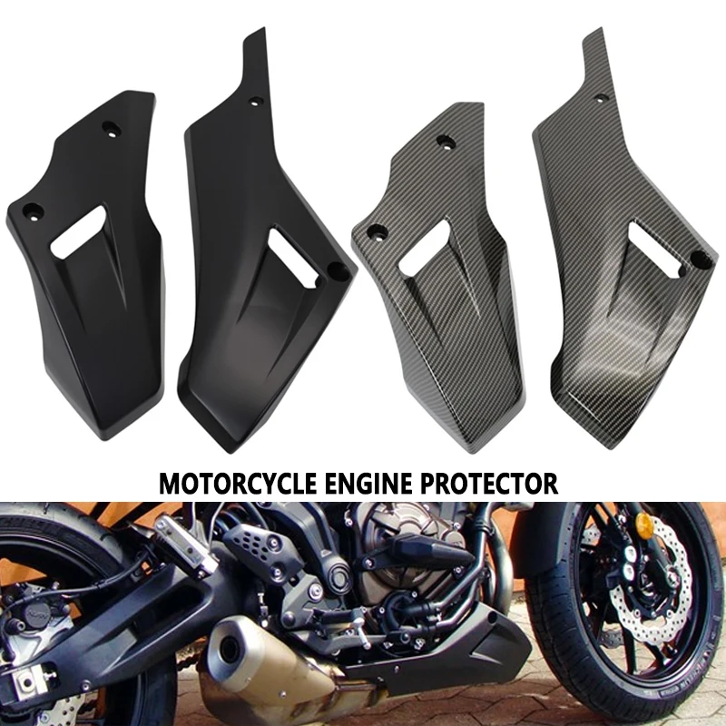 For Yamaha MT07 MT-07 Belly Pan Engine Spoiler Lower Fairing Frame ...
