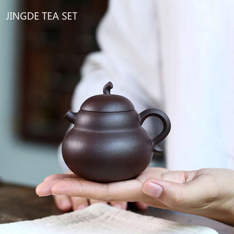 Purple Ore Clay Tea Pot Yixing | Chinese Tea Kettle Purple Clay - Raw Ore Mud Tea - Aliexpress