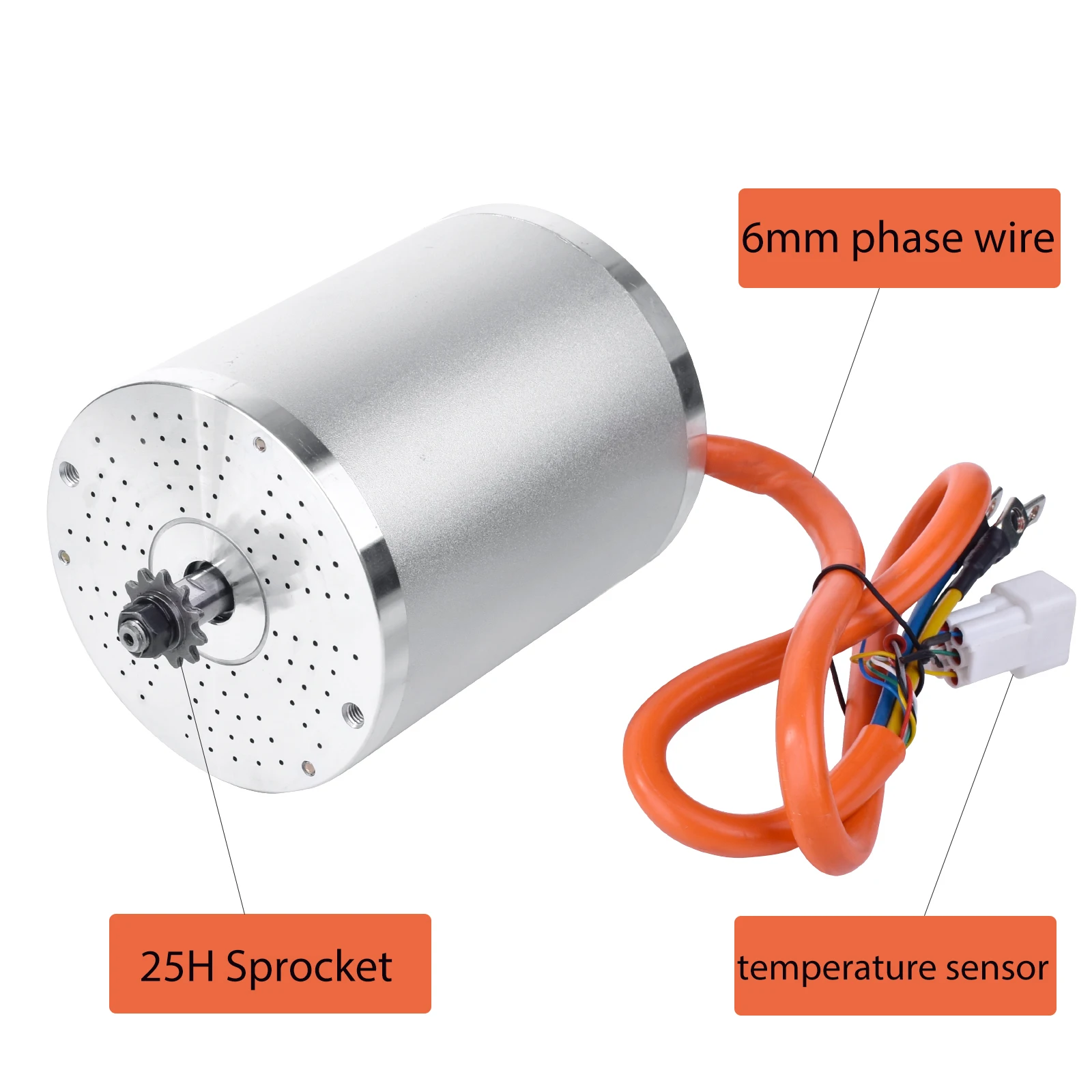 Kunray 48V‑2000W & 72V‑3000W Brushless Dirt Bike Motor Kit – Eco Razor ...