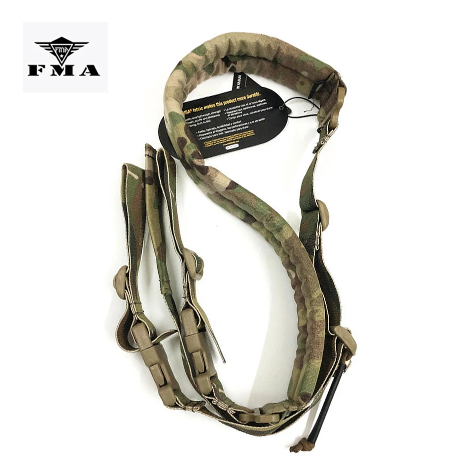 FMA New Tactical Quick Adjustable Padded 2 Point Rifle Gun Sling ...